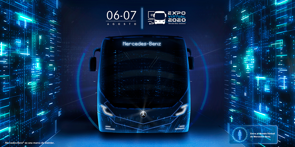 Primera Expo Virtual de Mercedes-Benz Autobuses | Autobuses Mercedes-Benz